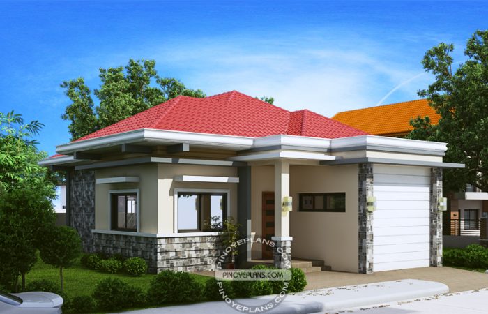 Pia, Confidently Beautiful 2 Bedroom House Plan | Pinoy ePlans