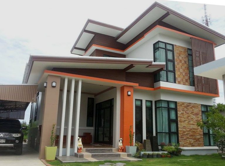 Modern Style Half House That You Can Transform into a Four Bedroom Home ...